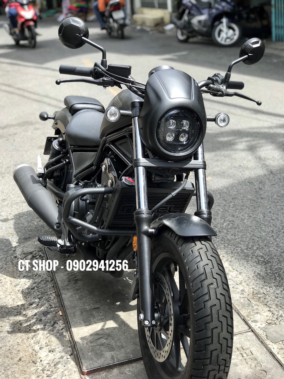 CHẮN GIÓ DIABLO HONDA REBEL 500 / CL500 (THAILAND) – CTSHOP
